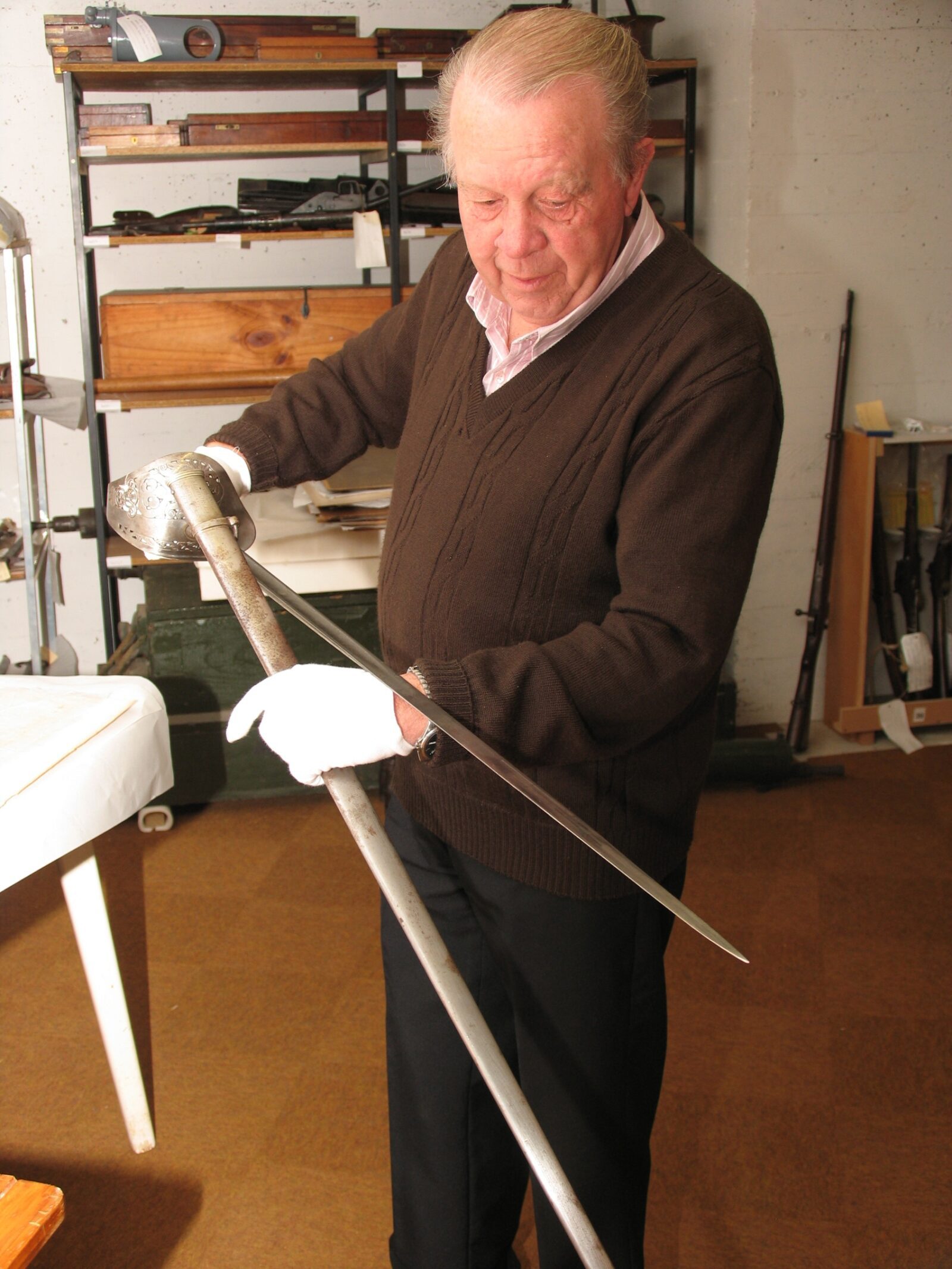 Bob Cade's Sword - Whanganui Regional Museum